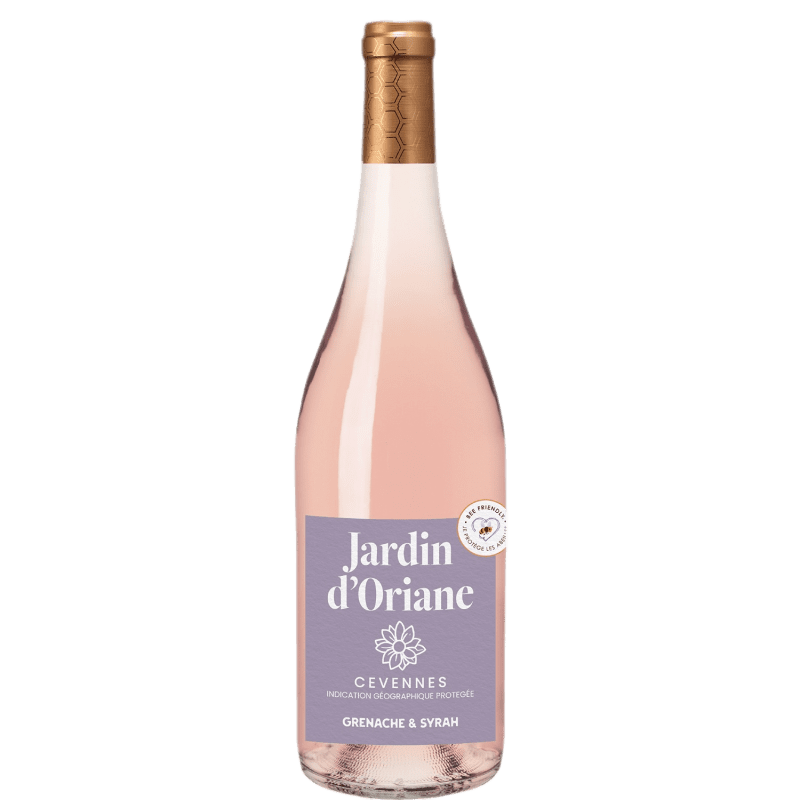 Jardin d'Oriane Grenache & Syrah, 2024, I.G.P Cévennes, Vin Rosé ...