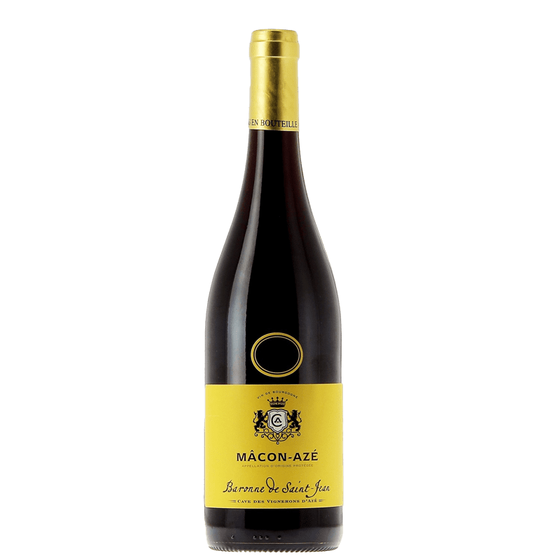 Baronne De Saint Jean, 2024, A.O.P Mâcon-Villages Aze, Vin Rouge ...