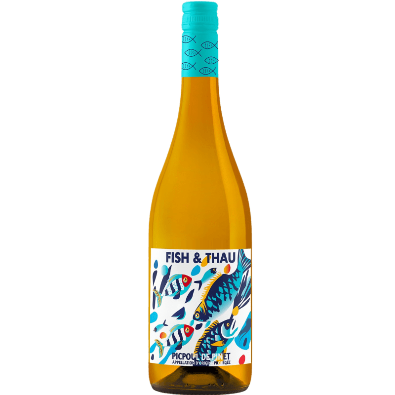 Fish & Thau, 2025, A.O.P Picpoul De Pinet, Vin Blanc - Carrefour Ma Cave