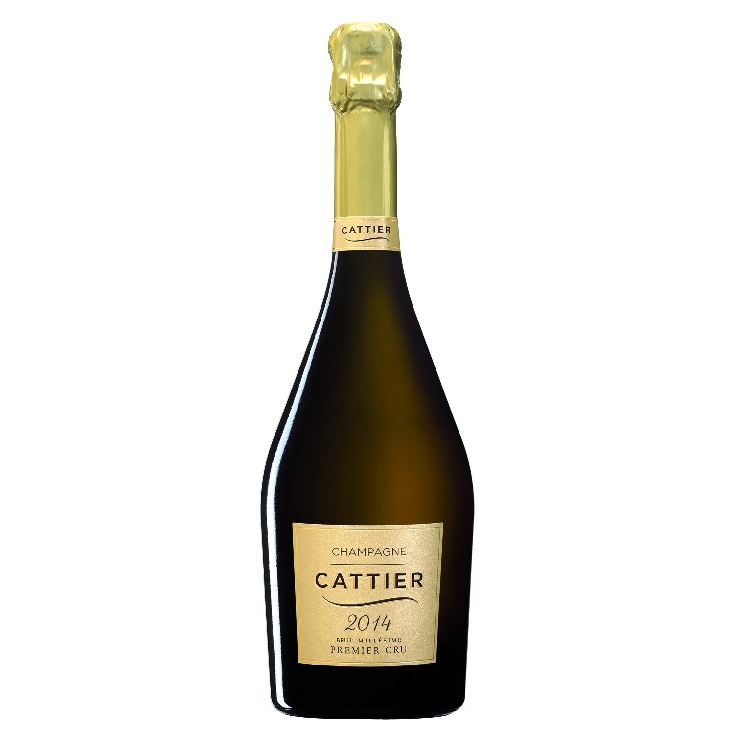 Champagne Cattier Premier Cru, 2014, A.O.P Champagne Brut Premier Cru ...