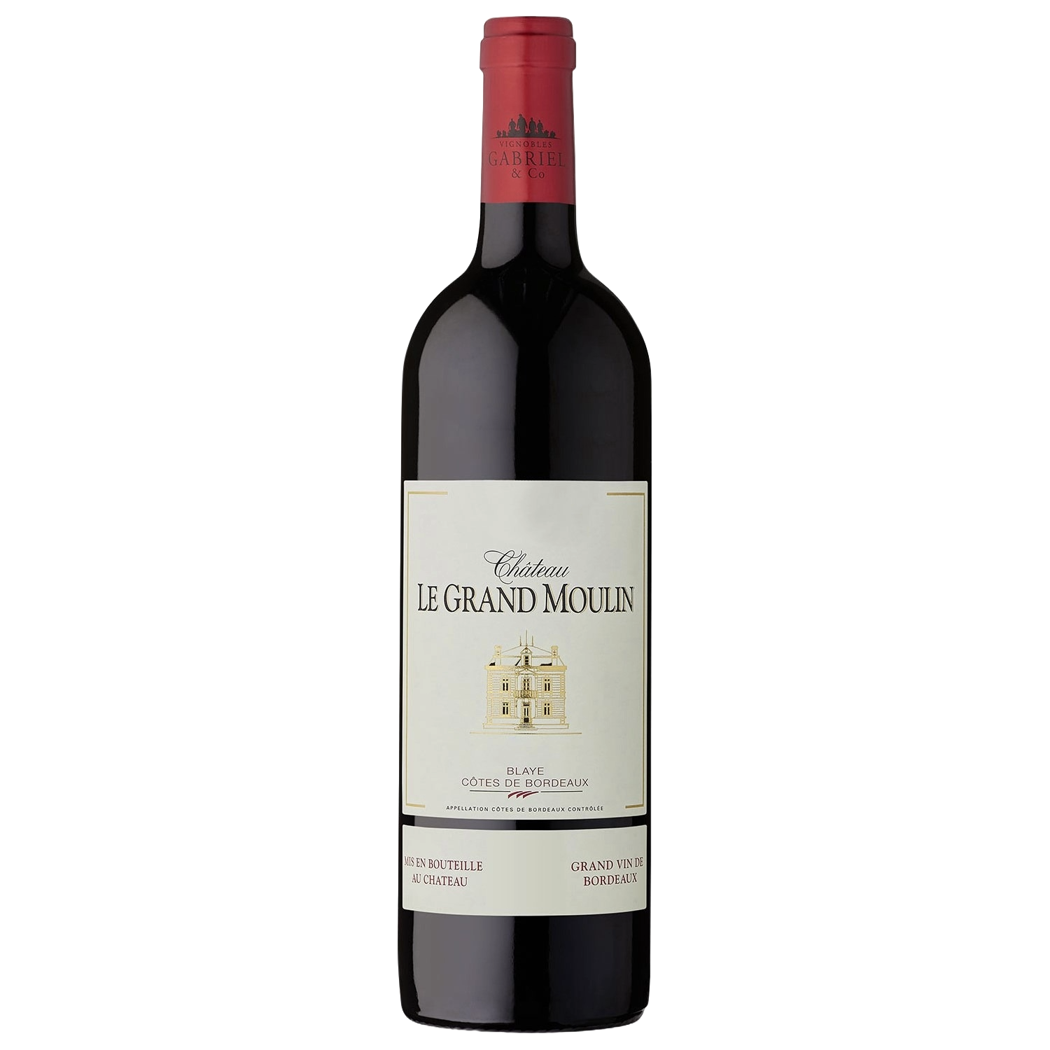 Château Le Grand Moulin, 2023, A.O.P Blaye Côtes de Bordeaux, Vin Rouge ...