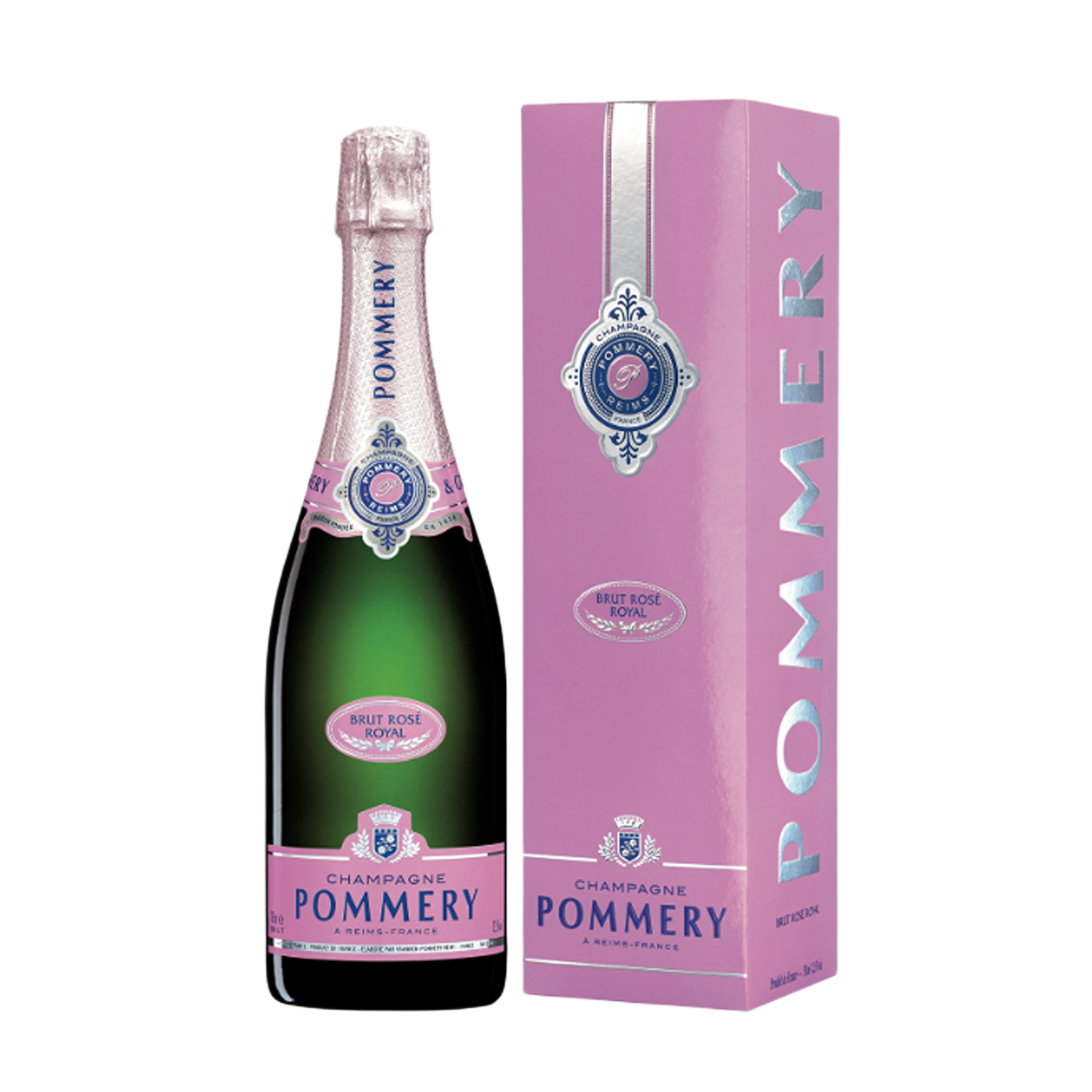 Pommery Brut Rosé Royal, Non Mill, A.O.P Champagne Brut Rosé ...