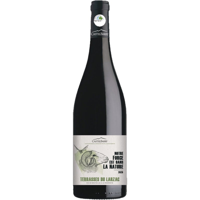 Notre force est dans la nature, 2020, A.O.P Terrasses Du Larzac, Vin ...