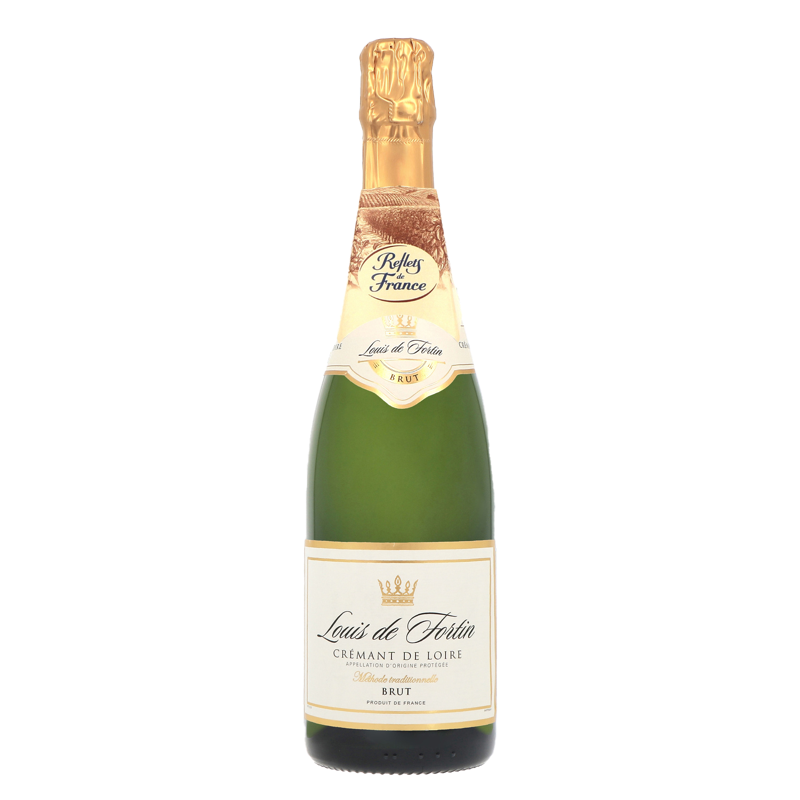 Louis de Fortin "Reflets de France", A.O.P Crémant De Loire Brut ...