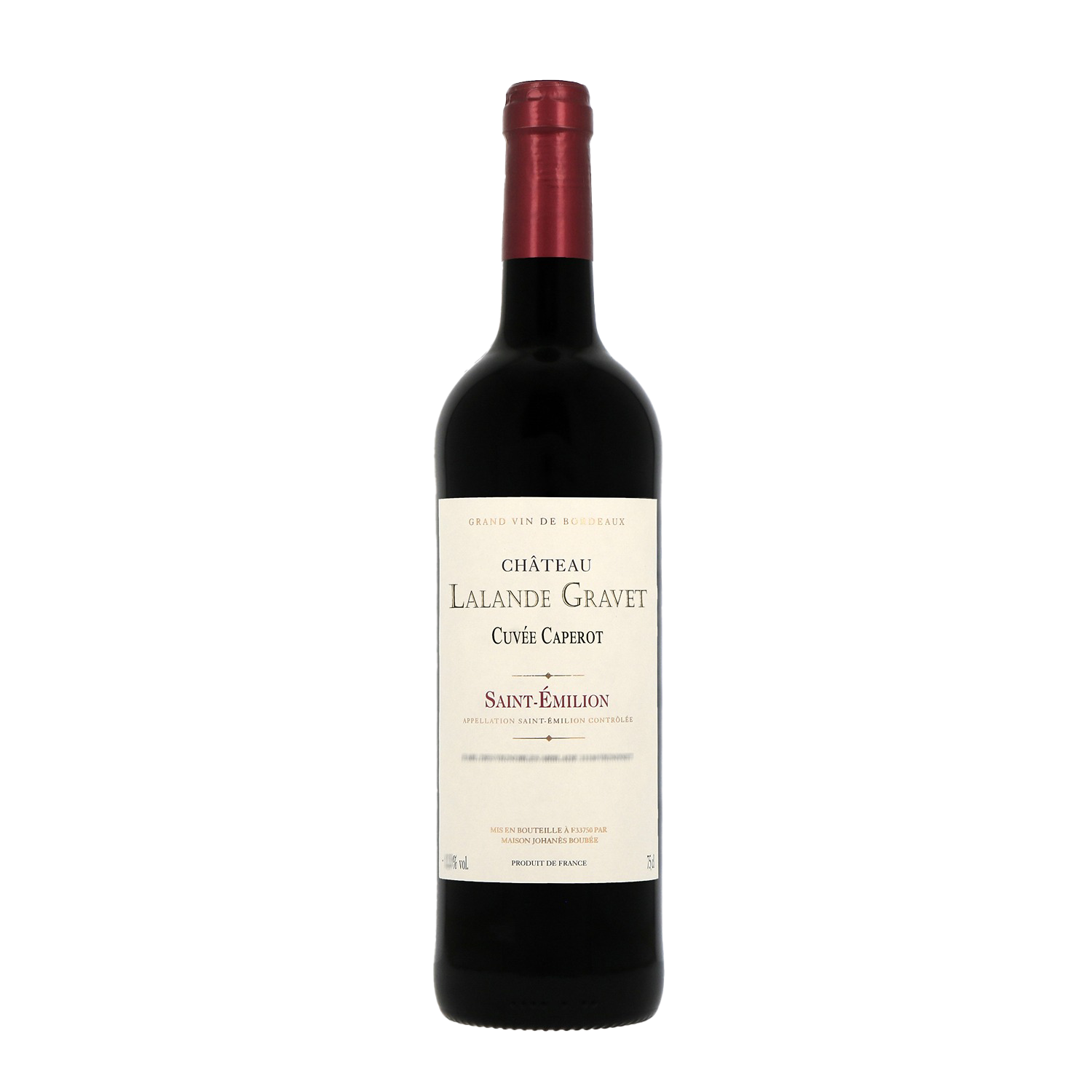 Château Lalande Gravet "Cuvée Caperot", 2021, A.O.P Saint-Émilion Grand ...