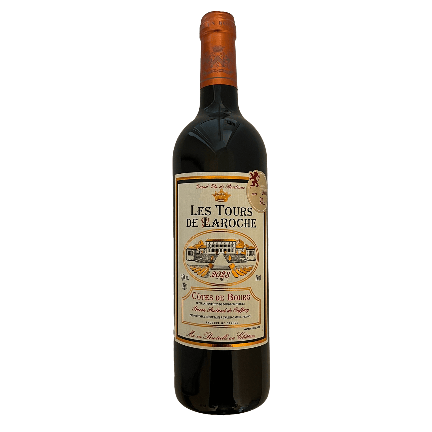 Les Tours de Laroche, 2023, A.O.P Côtes de Bourg, Vin Rouge - Carrefour ...