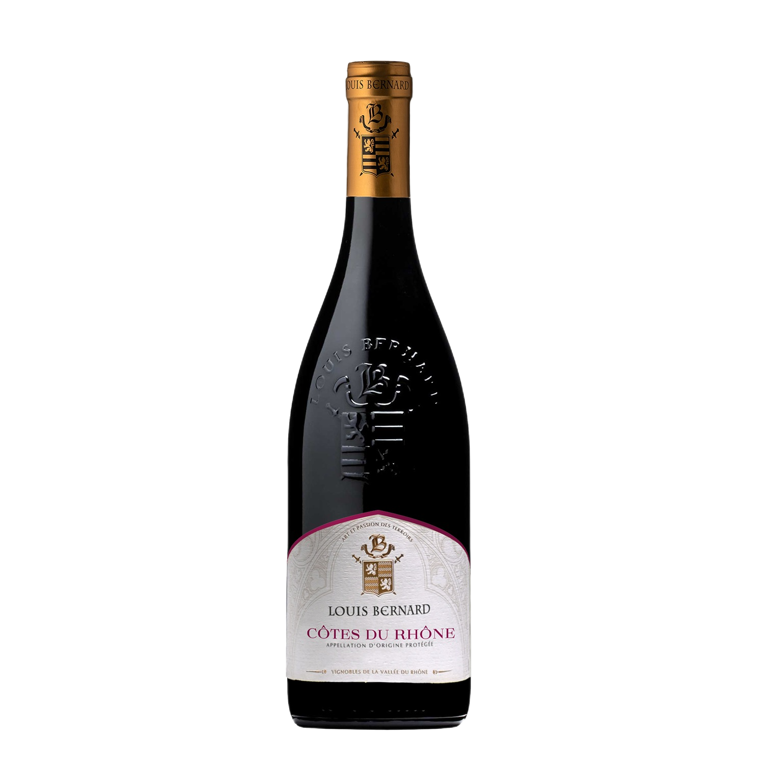 Louis Bernard, 2024, A.O.P Côtes Du Rhône, Vin Rouge - Carrefour Ma Cave